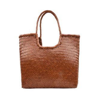 Dragon Diffusion NS Diagonal Triple Jump Arched 4mm Bag - - Bags - Damen - Braun - ONE SIZE