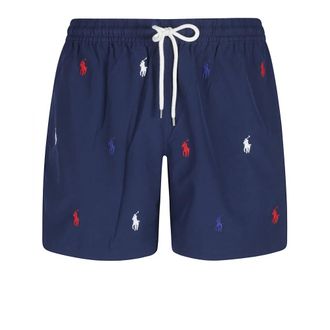 Polo Ralph Lauren Traveler Mid Trunk - - Swimwear - Herren - Blau - S