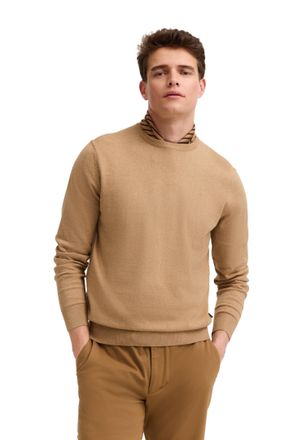 Bugatti Herren Pullover Rundhals O-Neck Kaschmir-Anteil Regular Fit
