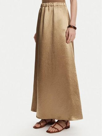 Max Mara Trapezf&ouml;rmiger Rock Nuevo 2516101028 Beige Regular Fit