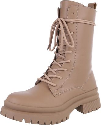 Ital-Design Schn&uuml;rstiefelette