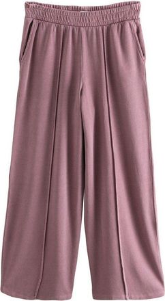 Next Jogginghose Gewaschene Hose mit weitem Bein, Kurzgr&ouml;&szlig;e (1-tlg)