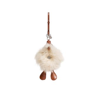 Moncler Moncler Monduck Key Holder, Women, Beige, Size: One Size