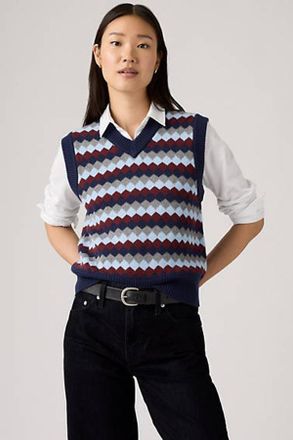 Levi's Charlie Weste mit V-Ausschnitt - Damen - Mehrfarbig / Mehrfarbig