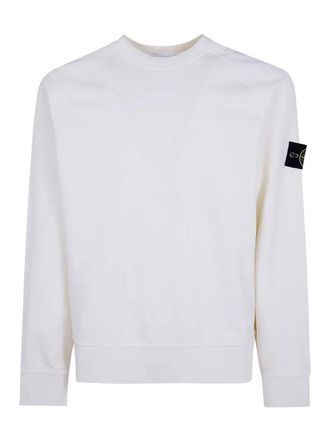 Stone Island Sweat-Shirts - Blanc