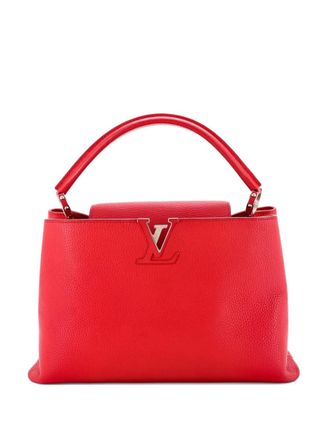 Louis Vuitton Capucines Bag Leather MM satchel - Rot