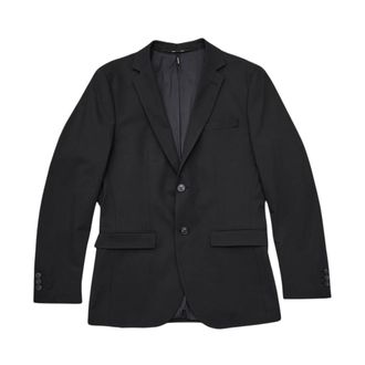 Selected Blazer Noir Slim Fit Deux Boutons - Homme - Vestes - Noir - Taille: S