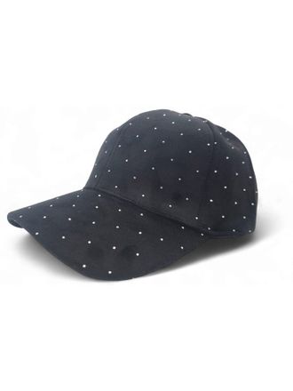 styleBREAKER Cap Samt Baseball Cap mit Strass