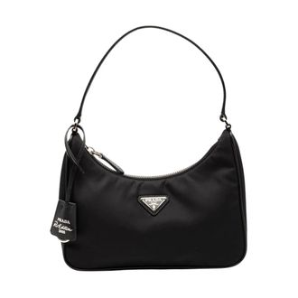 Prada Sac bandouli&egrave;re doccasion - Femme - Pre-owned - Noir - Taille: ONE Size