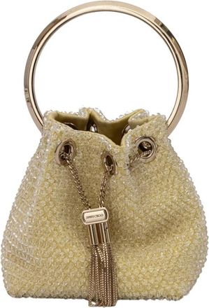 Jimmy Choo London Femme, Sacs, Jaune, Taille: ONE Size Bucket Bag