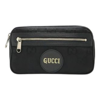 Gucci Pre-owned Off The Grid Sac Ceinture en Toile de Nylon - Homme - Pre-owned - Noir - Taille: ONE Size