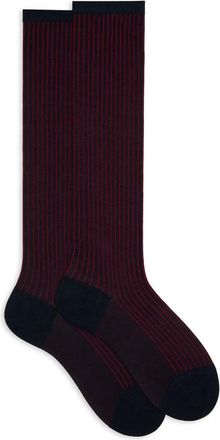 Gallo Gallo, Femme, Sous-v&ecirc;tements, Multicolore, Taille: XS Twin Rib Long Socks