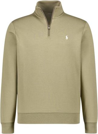 Polo Ralph Lauren Herren Troyer gr&uuml;n Baumwolle unifarben