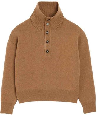 Ami Rollkragenpullover - Camel