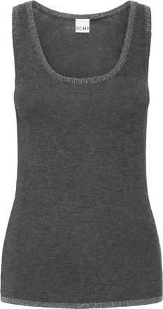 Ichi Ichi, Femme, Tops, Gris, Taille: 40 FR Sleeveless Top