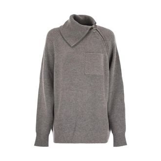 Sportmax Homme, Pulls, Gris, Taille: XS Salpa Sweater