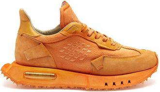 Bepositive Low-Top Sneaker - Space Race - Pigment Dye Sneakers - Gr. 37 (EU) - in Orange - f&uuml;r Damen