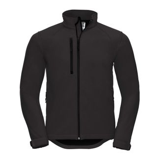 Russell Athletic Russell - Softshelljacke f&uuml;r Herren (Schwarz)