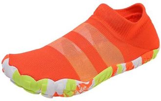 Generic Chaussures d&eacute;contract&eacute;es pour femme et homme - Semelle souple - Chaussures d&eacute;contract&eacute;es pour femme, Orange, 39.5 EU