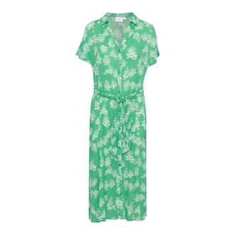 Saint Tropez VegaSZ SS Dress - Femme - Robes - Vert - Taille: 38 FR