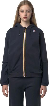 K-Way Femme, Sweatshirts et sweats &agrave; capuche, Bleu, Taille: 44 FR Prosper Brushed Pc