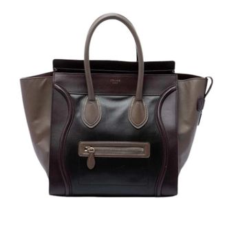 Celine Pre-owned Cuir sacs-celine - Femme - Pre-owned - Noir - Taille: ONE Size