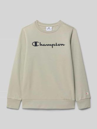 Champion Sweatshirt mit Label-Print