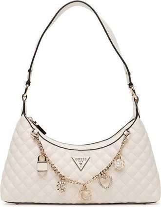 Guess Handtasche Everlee HWEG86 79180 Écru