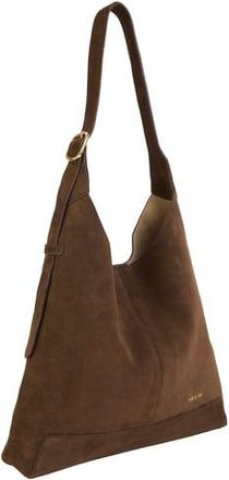 Nat & Nin Sac Donna port&eacute; &eacute;paule en cuir su&eacute;d&eacute;