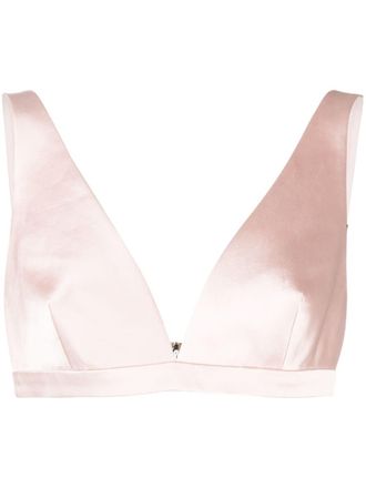 Givenchy Bralet mit V-Ausschnitt - Rosa