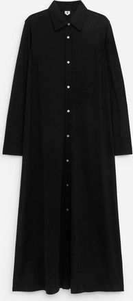 Arket Maxi-Hemdkleid -Schwarz