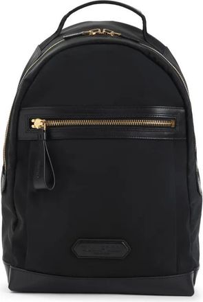 Tom Ford Rucksäcke - Black Polyester Backpack - Gr. unisize - in Schwarz - für Damen