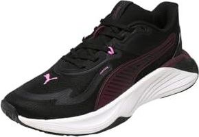 Puma Femme PWR Hybrid TR WNS Chaussure athlétique Tout Sport, Black Ruby Shimmer Pink Pixel, 40 EU