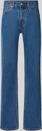 Levi's Straight Fit Jeans aus reiner Baumwolle Modell 505