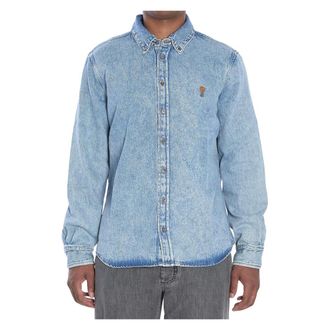Ami Homme, Chemises, Bleu, Taille: XL Casual Chemises