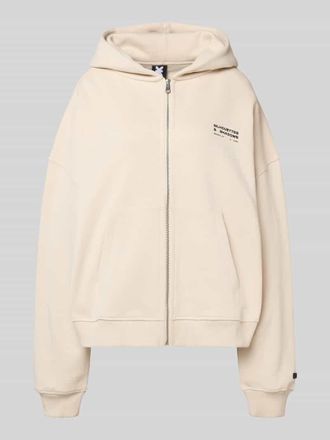 Karo Kauer Oversized Sweatjacke mit K&auml;nguru-Tasche
