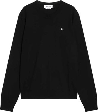 Alexander McQueen Herren, Strickwaren, Schwarzk, LGröße