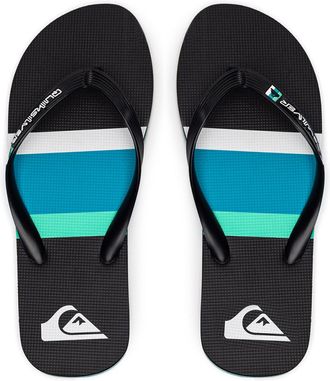 Quiksilver Zehentrenner Quiksilver MOLOKAI STRIPE AQYL101361 KVJ3 Schwarz