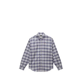 Napapijri Chemise &agrave; carreaux col am&eacute;ricain en coton