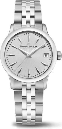 Maurice Lacroix 1975 Quartz 33mm, Quarzwerk, Silber Damenuhr 751006-SS002-130-1