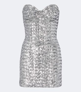 Dolce & Gabbana Minikleid mit Pailletten