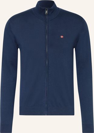 Napapijri Strickjacke Decatur Fz blau