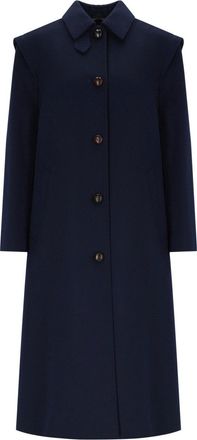 Weekend by Max Mara MANTEAU GESSATI BLEU MAX MARA WEEKEND