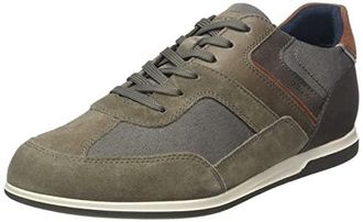 Geox U Renan Sneakers Basses, Gris (Dove Grey 2), 39 EU