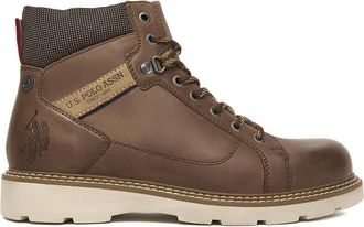 U.S.Polo Association Schnürschuhe U.S. Polo Assn. EO-PATRIZ003M/ELN1 Braun