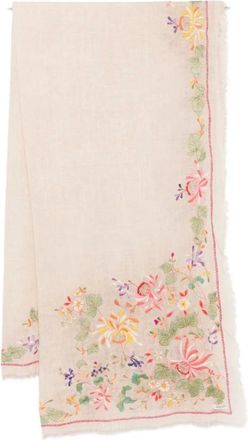 Faliero Sarti Femme, Accessoires, Multicolore, Taille: ONE Size Gerbera Scarf