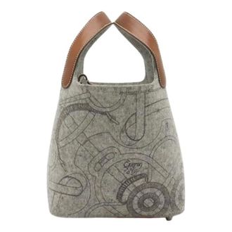 Herm&egrave;s Pre-owned Picotin PM Filz Veau Swift Handtasche - - Pre-owned - Damen - Grau - ONE SIZE