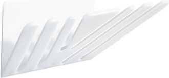 Generic Étagère de douche - Étagère de douche | Étagères murales de cuisine peu encombrantes, étagère de salle de bain adhésive, rangement portable pour assai