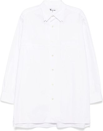 Yohji Yamamoto Klassisches Hemd - Weiß
