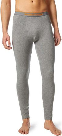 Bruno Banani Herren Lange Unterhose grau Baumwolle & Mix unifarben